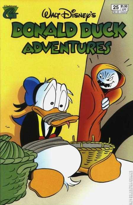 Walt Disney's Donald Duck Adventures #25 Published April 199