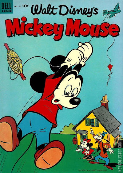 Walt Disney's Mickey Mouse #31 Published July 1953 | Ke