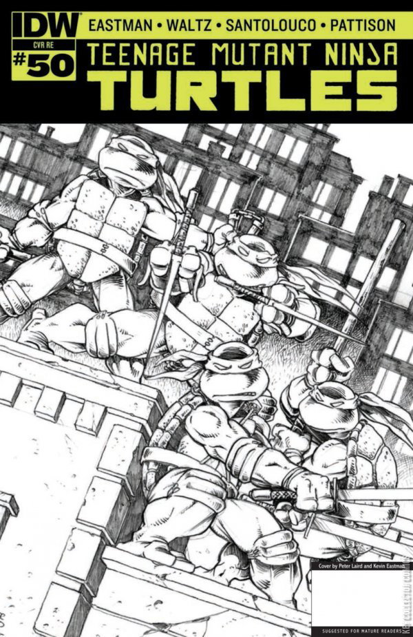 Teenage Mutant Ninja Turtles #50 Store Exclusive Published
