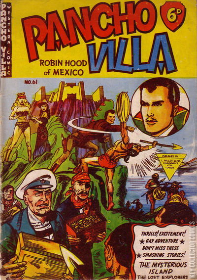 Pancho Villa Western Comic #61 UK Edition Published January