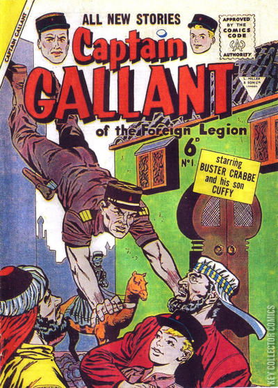 Captain Gallant #1 UK Edition Published January 1955