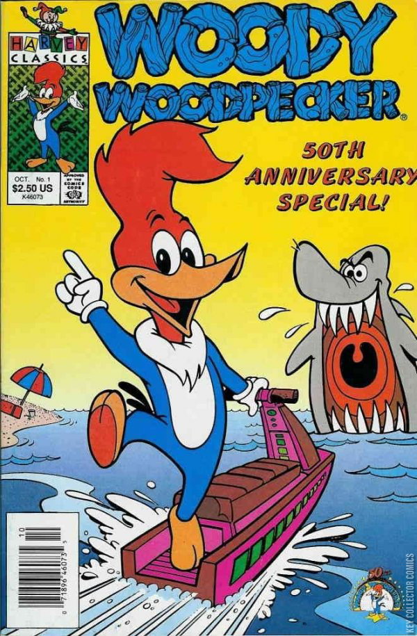 Woody Woodpecker 50th Anniversary by Harvey | Key Collector Comics