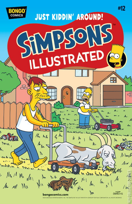 Simpsons Illustrated #12 Published July 2014 | Key Coll