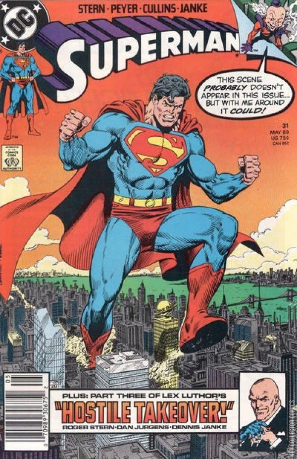 Superman #31 Newsstand Published May 1989 | Key Collec