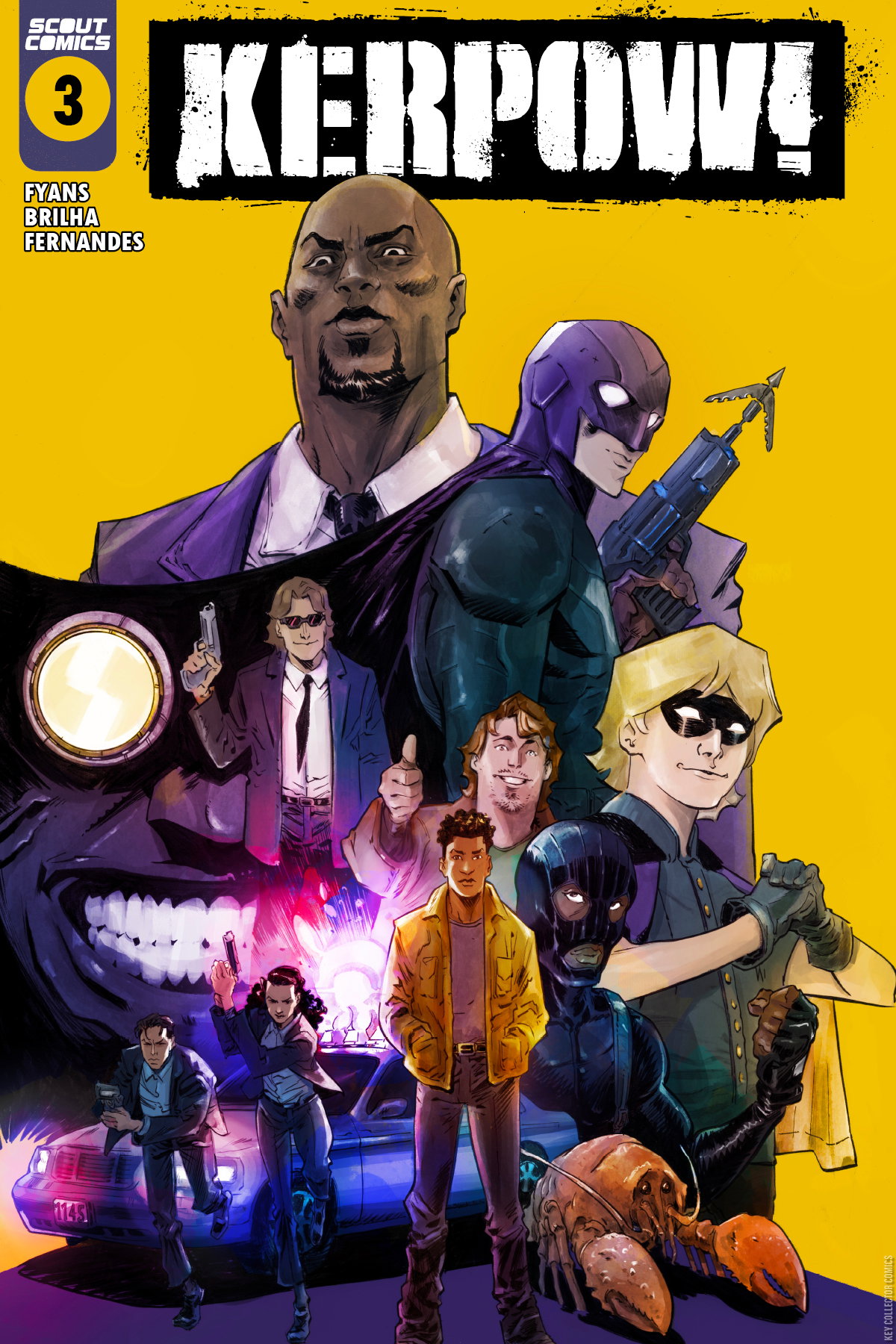 Kerpow #3 Variant Published November 2024 | Key Collec