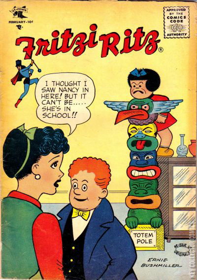 Fritzi Ritz #40 Published February 1956 | Key Collector