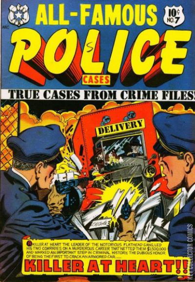 All-Famous Police Cases #7 Published October 1952 | Key
