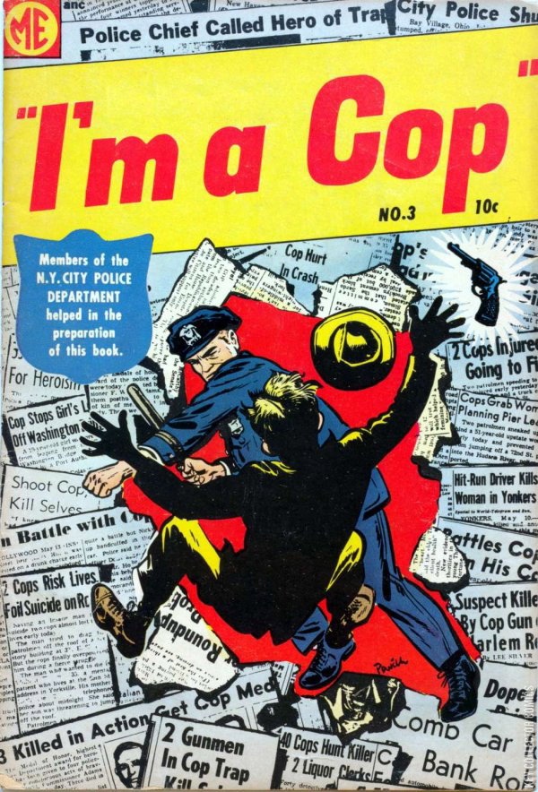 I'm a Cop #3 Published January 1954 | Key Collector Comics