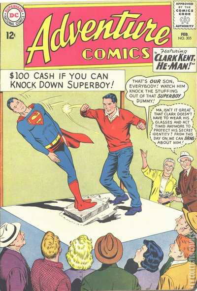 Adventure Comics #305 Published February 1963 | Key Col