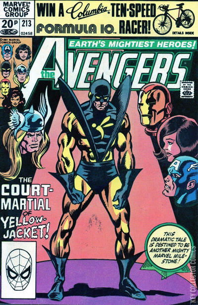 Avengers, The #213 UK Edition Published November 1981