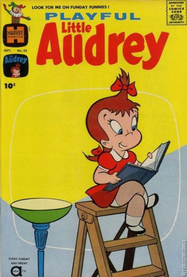 Playful Little Audrey #32 Published June 1961 | Key Col