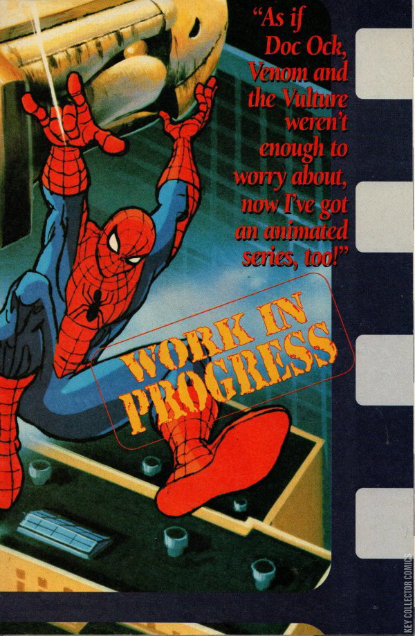Spider-Man: Work in Progress by Marvel | Key Collector Comics