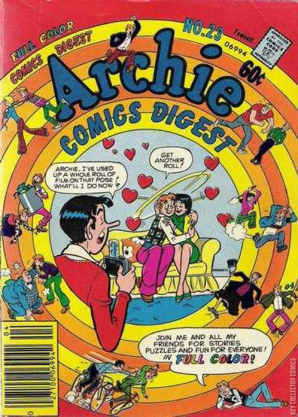 Archie Comics Digest #23 Published April 1977 | Key Col