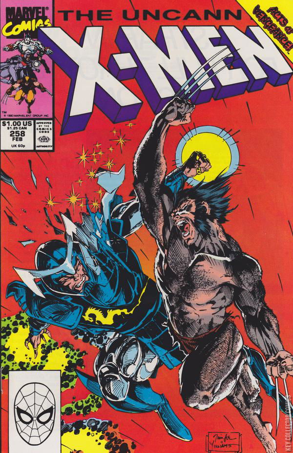 Uncanny X-Men #258 Published February 1990 | Key Collec