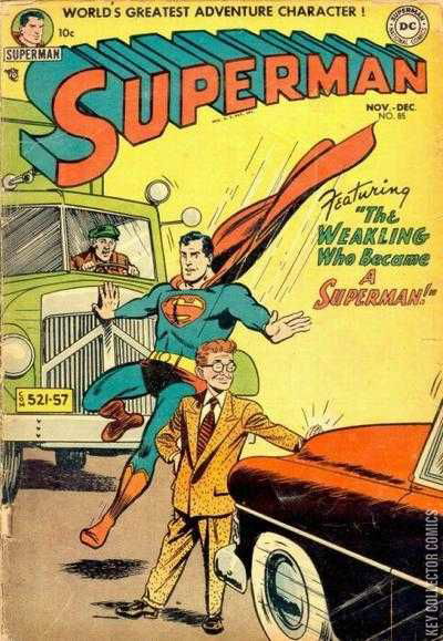 Superman #85 Published December 1953 | Key Collector Comics