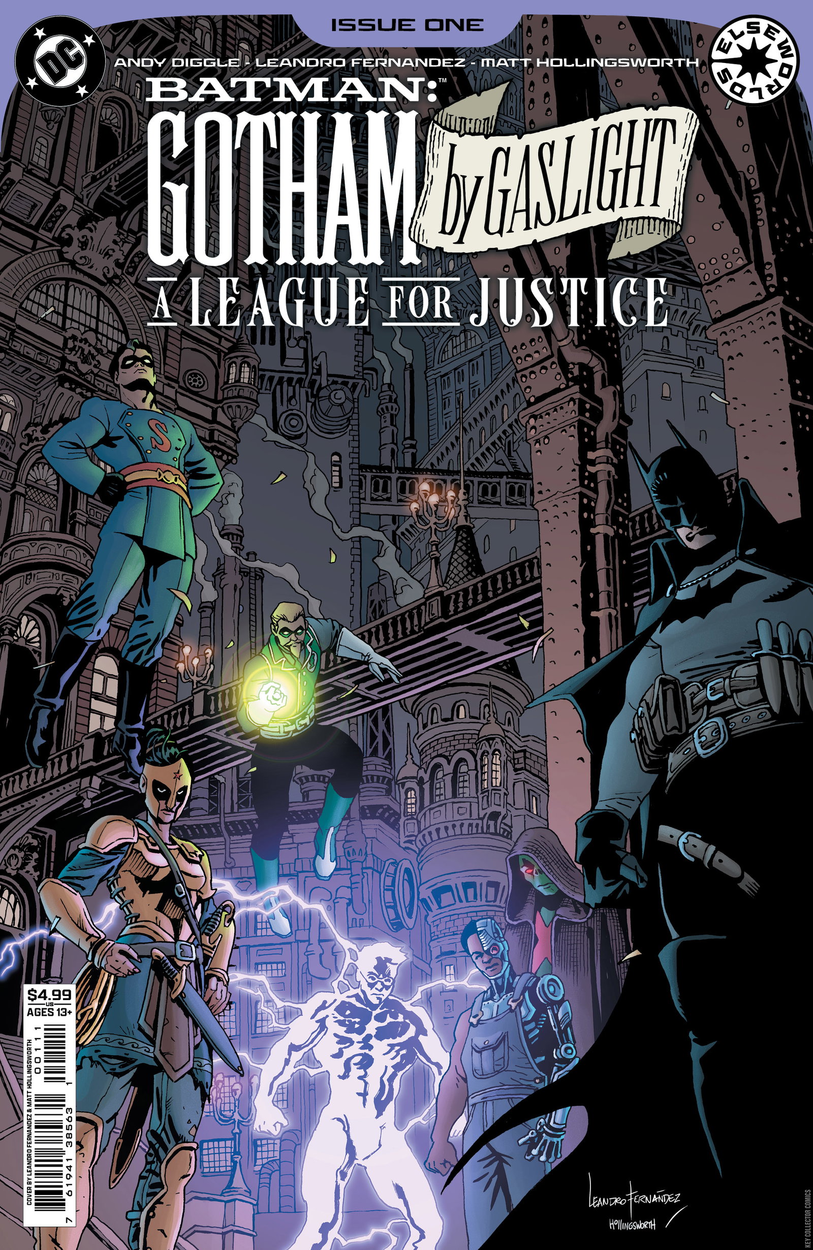 Batman: Gotham by Gaslight - A League for Justice by DC | Key Collector ...