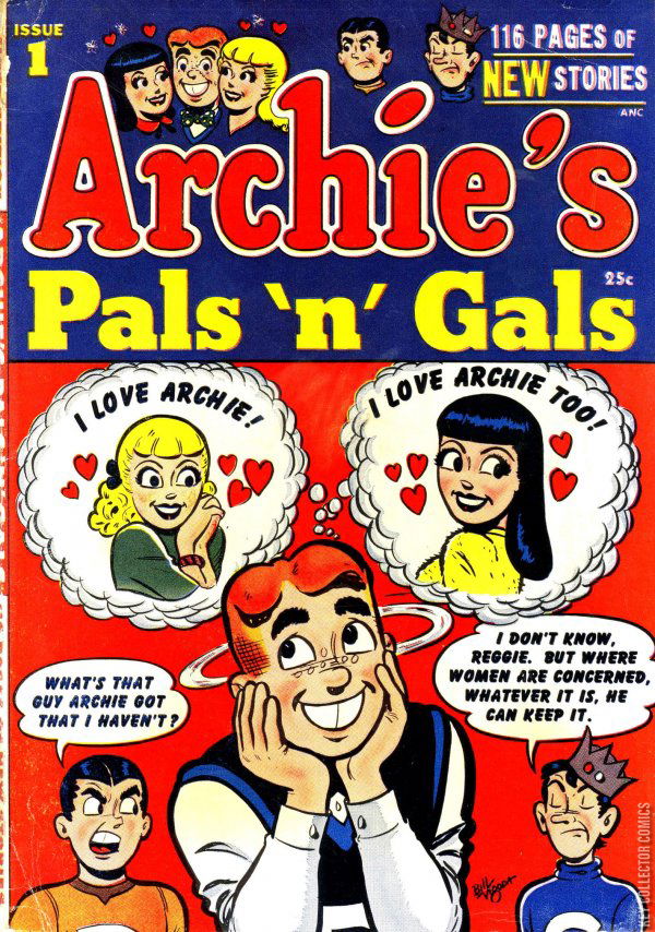 Archie's Pals n' Gals #1 Published October 1952 | Key C