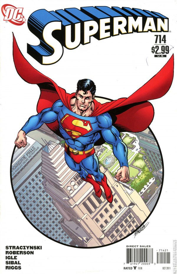 Superman #714 Variant Published August 2011 | Key Coll