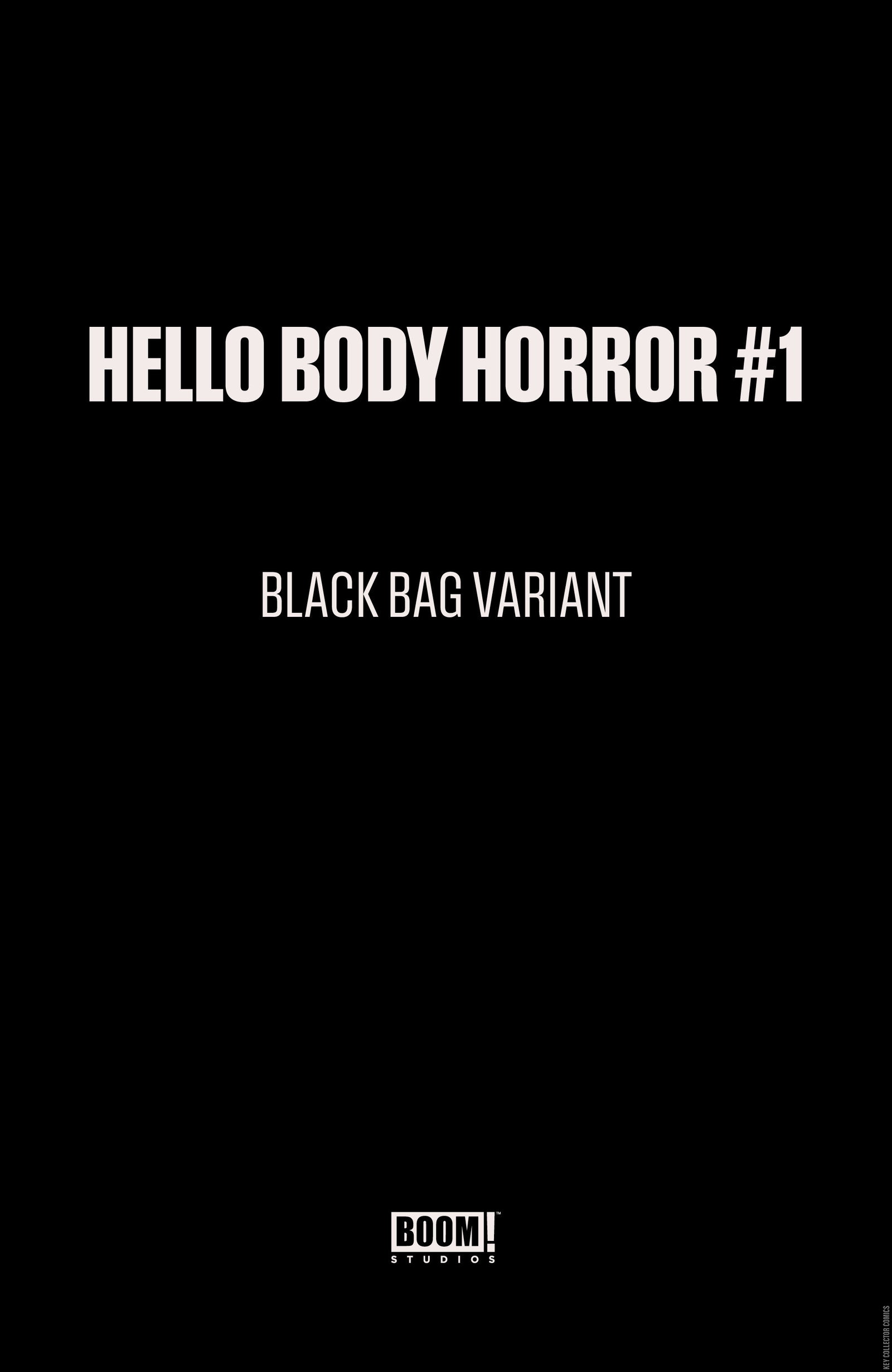 Hello Body Horror by BOOM! | Key Collector Comics