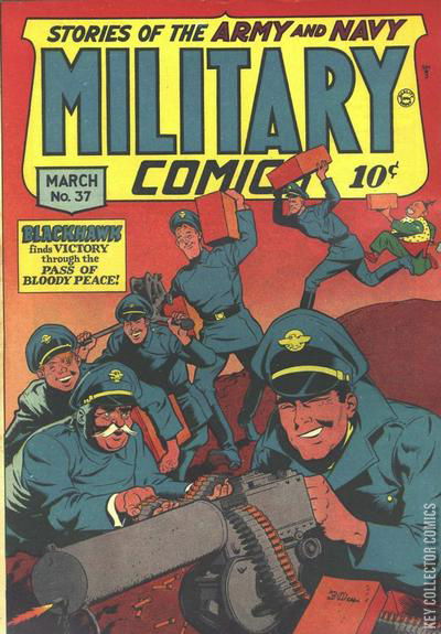 Military Comics #37 Published March 1945 | Key Collecto