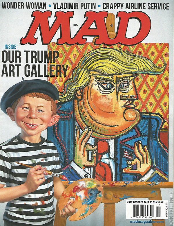 Mad #547 Published October 2017 | Key Collector Comics