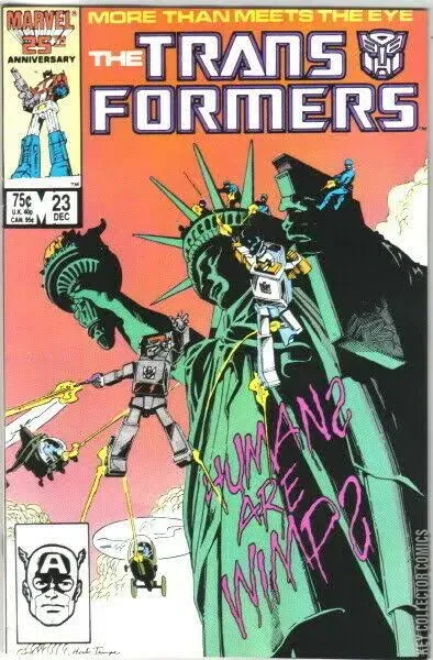 Transformers, The #23 Published December 1986 | Key Col