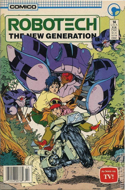 Robotech: The New Generation #14 Published March 1987
