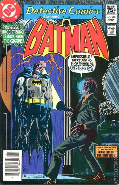 Detective Comics #520 Published November 1982 | Key Co