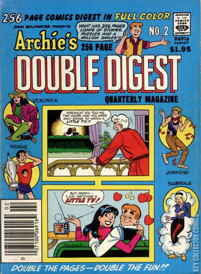 Archie Double Digest #2 Published May 1982 | Key Collec