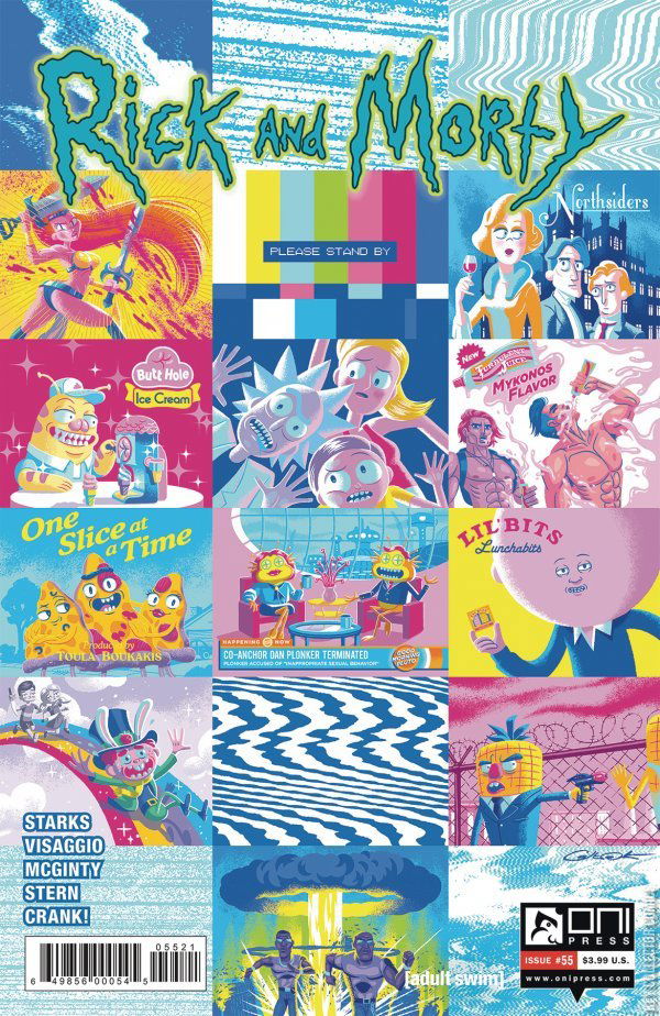 Rick and Morty #55 Variant Published October 2019 | Ke