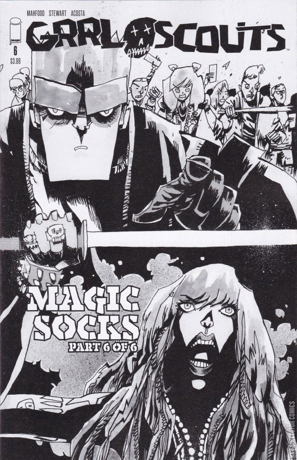 Grrl Scouts: Magic Socks #6 Variant Published October