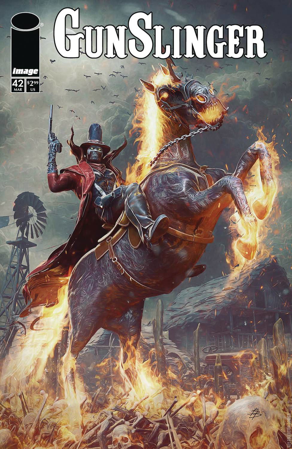 Gunslinger Spawn #42 Published April 2025 | Key Collect