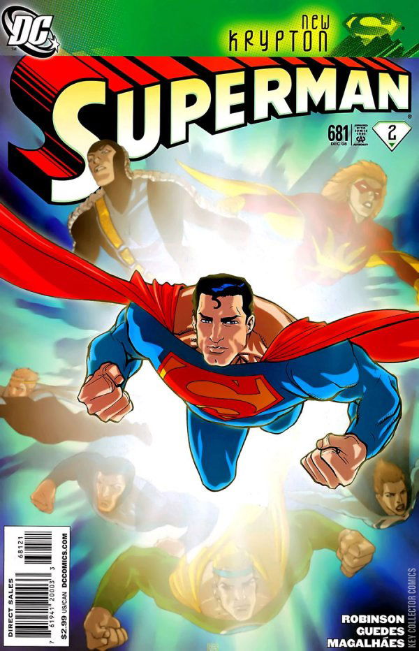 Superman #681 Variant Published October 2008 | Key Col