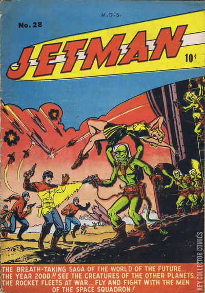 Jetman #28 Published January 1951 | Key Collector Comics
