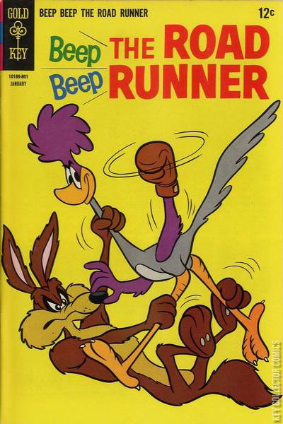 Beep Beep the Road Runner #6 Published January 1968 | K