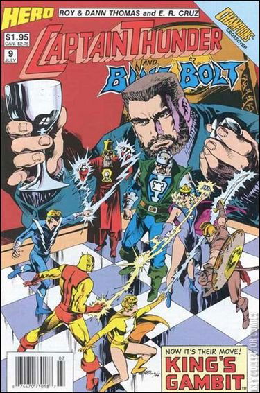 Captain Thunder & Blue Bolt by Heroic Publishing | Key Collector Comics