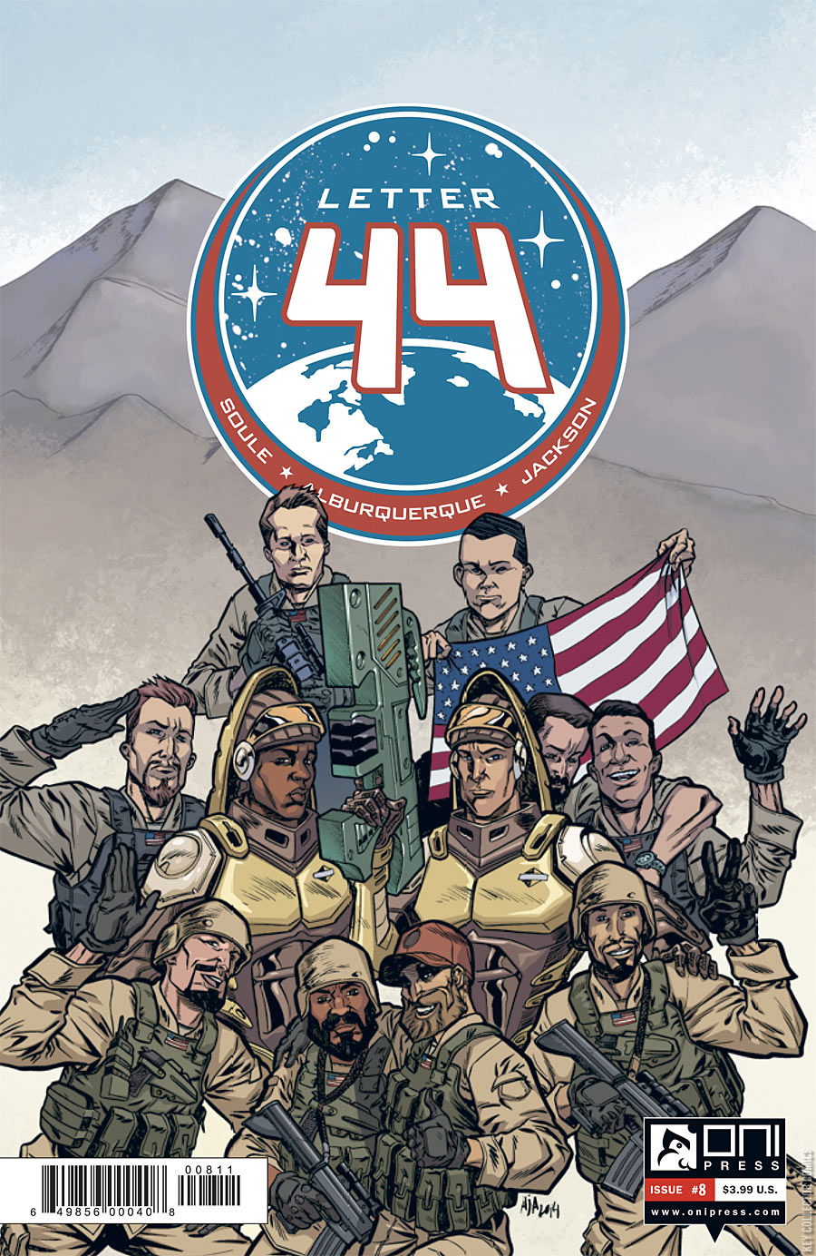 Letter 44 #8 Published July 2014 | Key Collector Comics