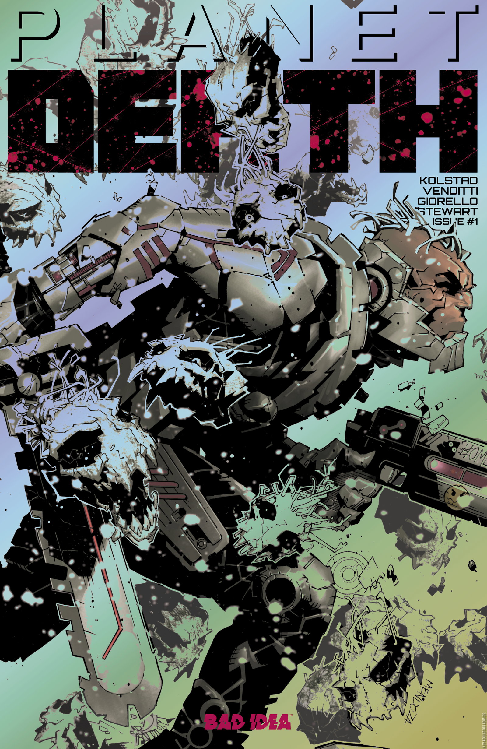 Planet Death #1 1:250 Published July 2025 | Key Collec