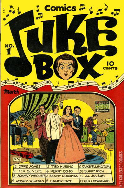 Juke Box Comics by Eastern Color | Key Collector Comics