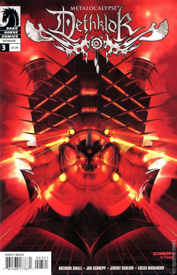 Metalocalypse Dethklok #3 Variant Published February 2