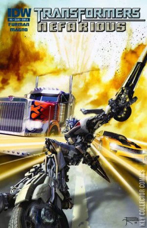 Transformers: Nefarious #5 Published July 2010 | Key Co