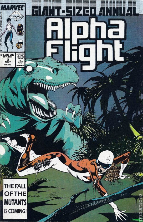 Alpha Flight Annual #2 Published December 1987 | Key Co