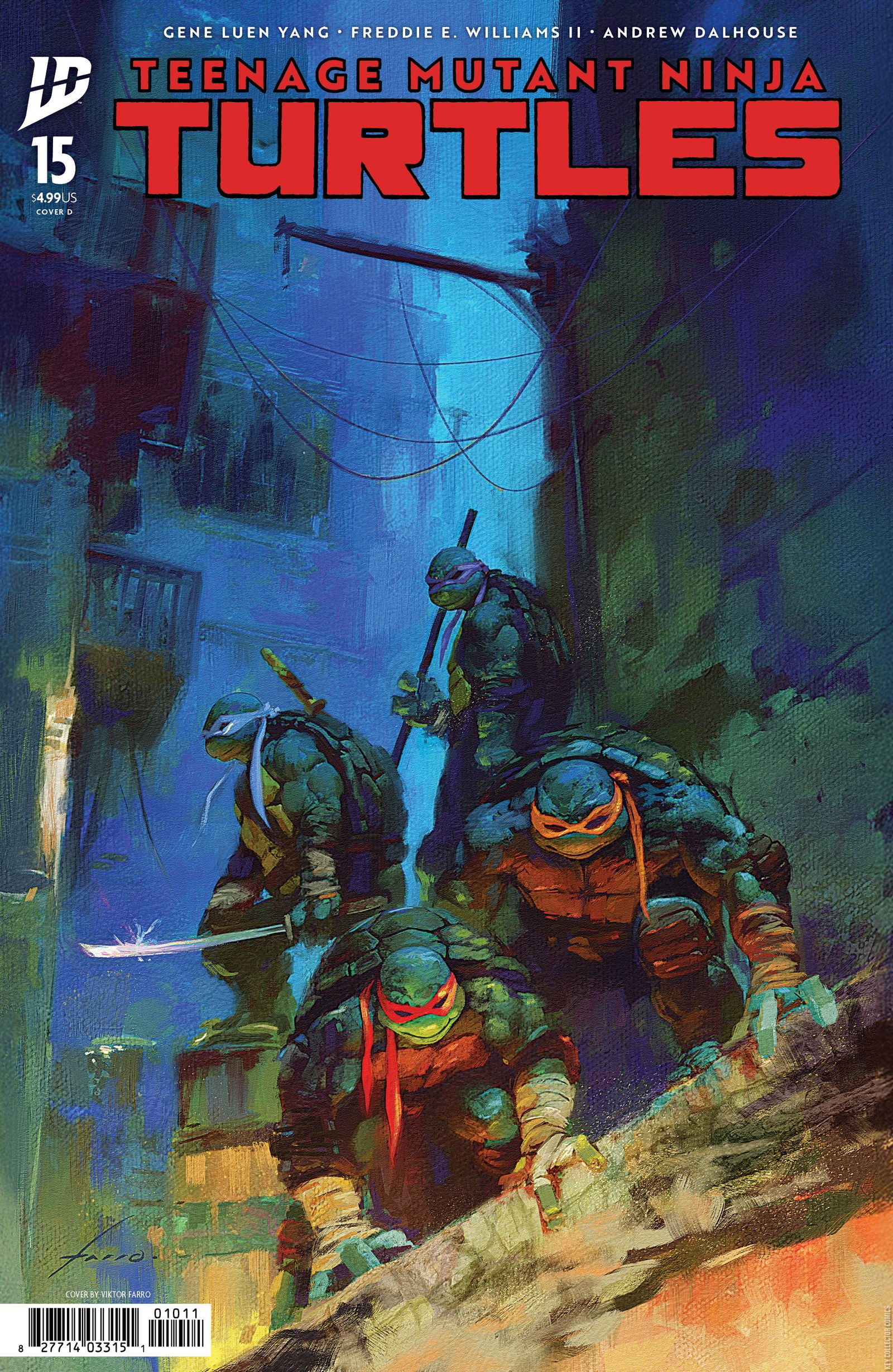 Teenage Mutant Ninja Turtles #15 Variant Published February