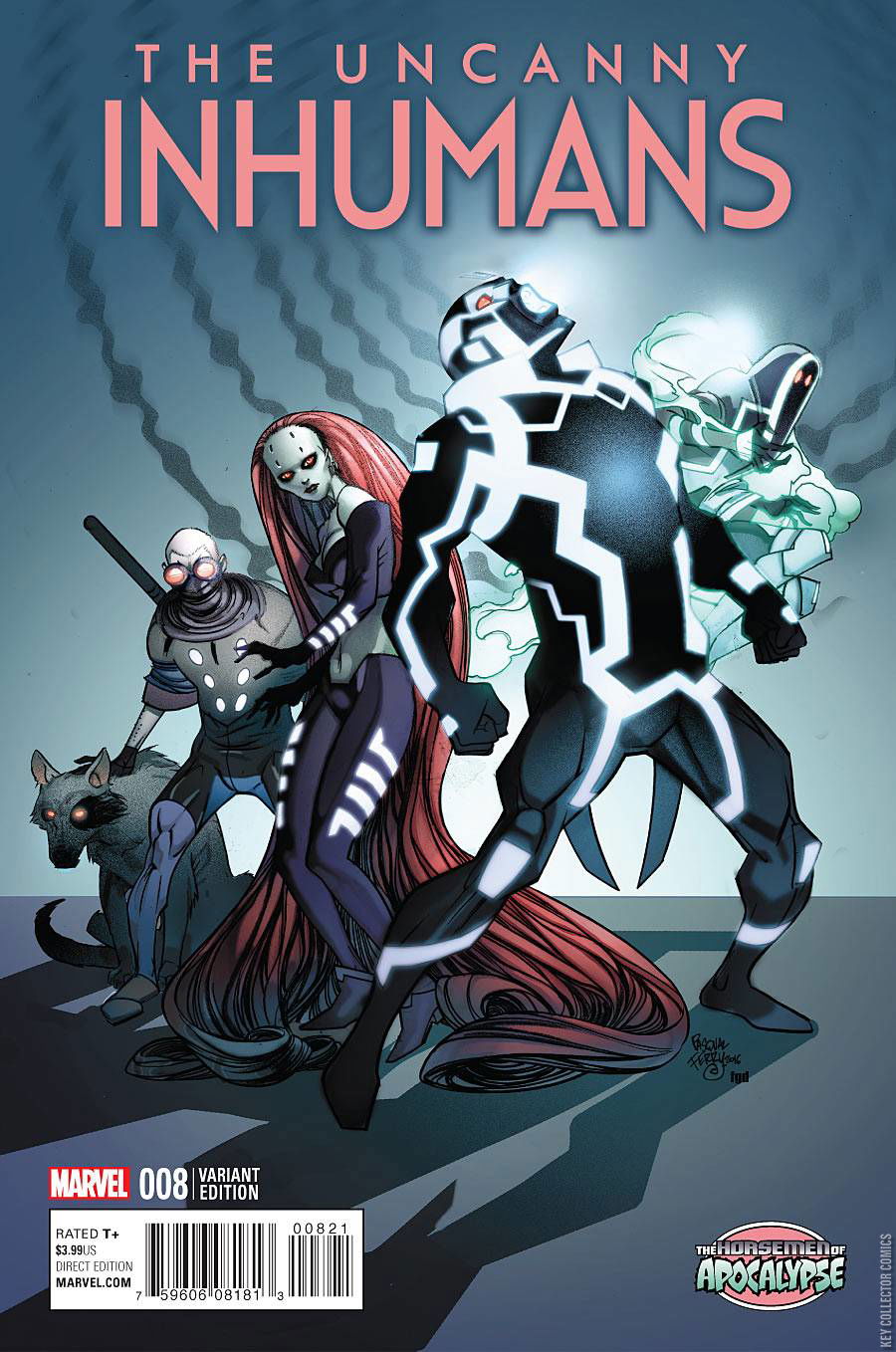 Uncanny Inhumans #8 Variant Published May 2016 | Key C