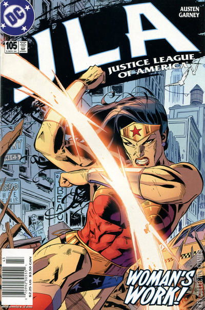 JLA #105 Newsstand Published November 2004 | Key Colle