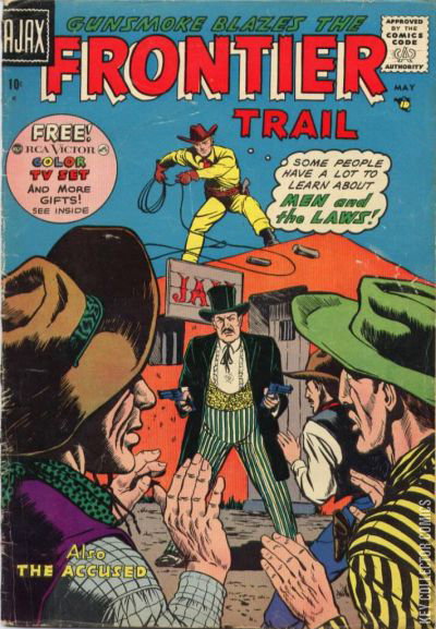 Frontier Trail #6 Published May 1958 | Key Collector Comics