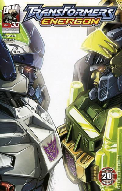 Transformers Energon #30 Published December 2004 | Key