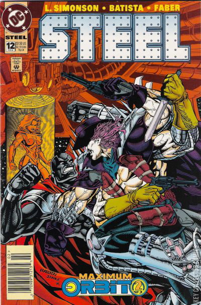 Steel #12 Newsstand Published February 1995 | Key Coll