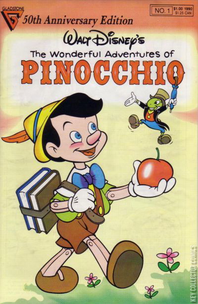 Walt Disney's the Wonderful Adventures of Pinocchio by Gladstone | Key ...