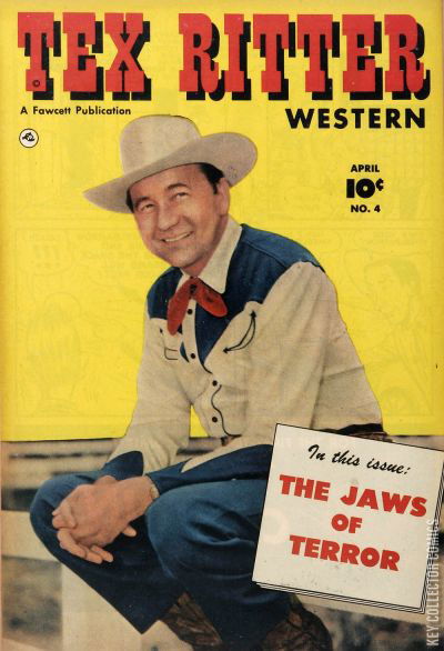 Tex Ritter Western #4 Published April 1951 | Key Collec